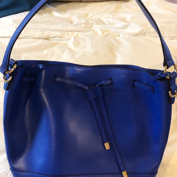 Ralph Lauren | Bags | Ralph Lauren Cobalt Blue Handbag | Poshmark